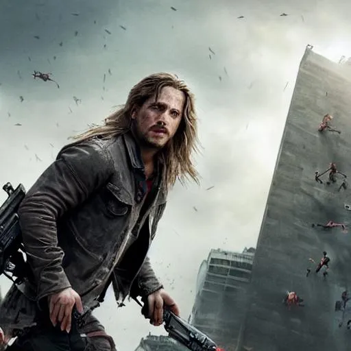 world war Z, UHD, HDR, 8K, RPG, UHD render, HDR ren...