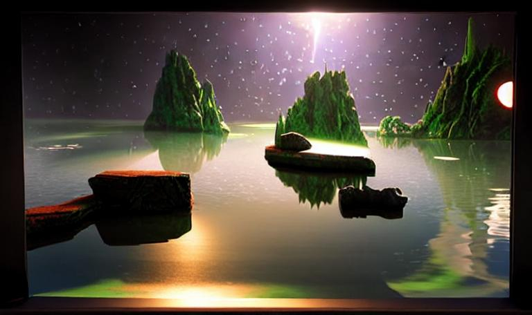 longshot 3d render, scenic, holographic surrealism,... | OpenArt