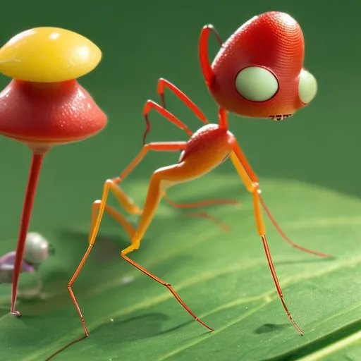 Beady long legs pikmin 4 legs insect