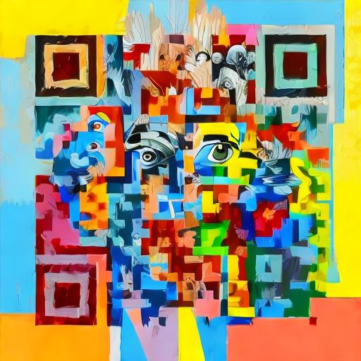 masterpiece, art in picasso style