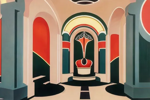 Art Deco painting
