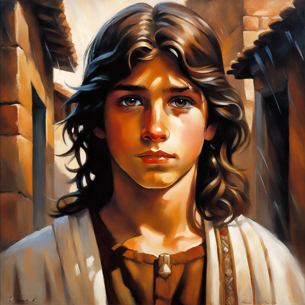Young Christ Jesus.