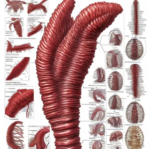 chip bag full of human organs. fleshy dystopian back... | OpenArt