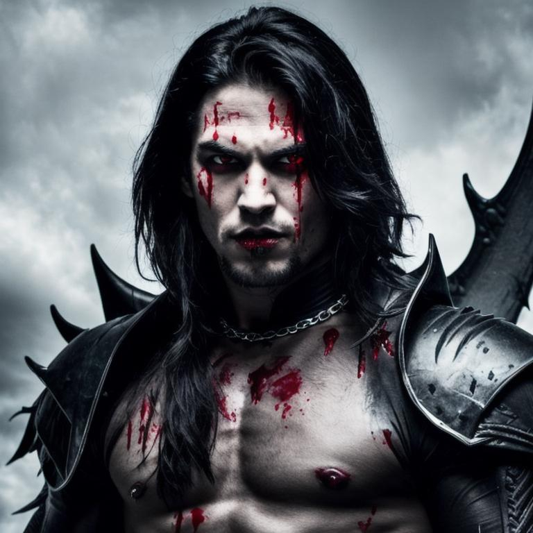 Blood, Fangs, Savage, Red Eyes, Evil, Violent