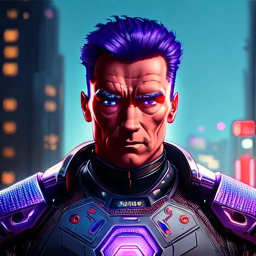 CREEPY Android man , Arnold Schwarzenegger, Pixar St... | OpenArt