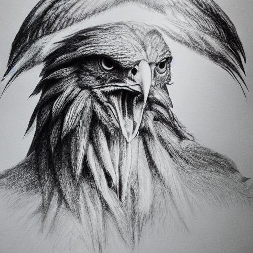 Full body portrait, hybrid creature part man part ea... | OpenArt