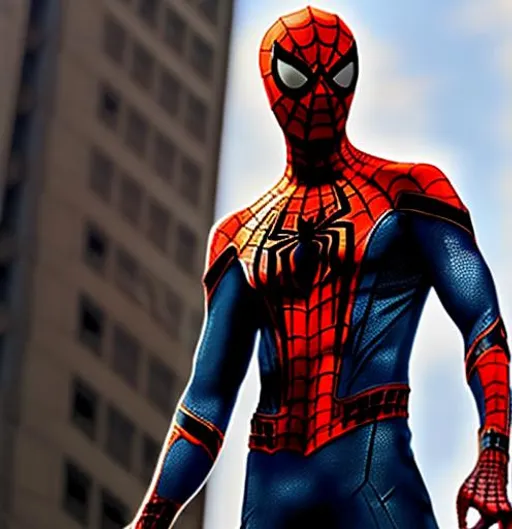 Spider-Man with military uniform on | OpenArt