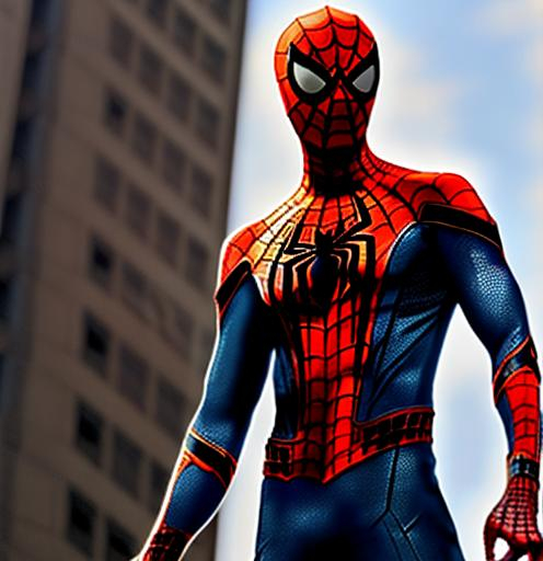 Spider-Man with military uniform on | OpenArt