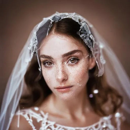 Digital hyperrealism art piece Veil of Enigma, captu... | OpenArt