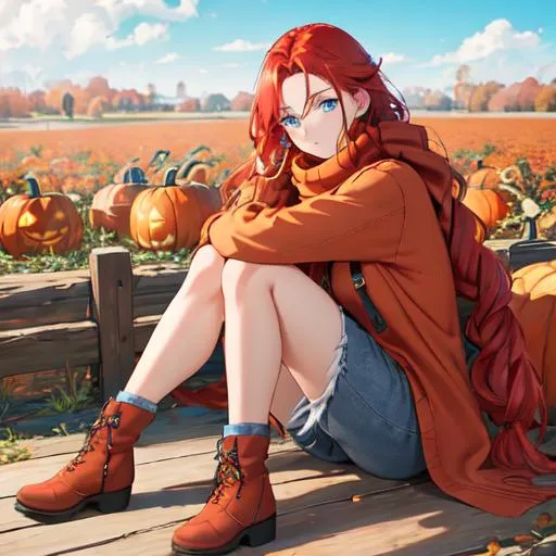 Haley 1female (braided red hair pulled back, lively...