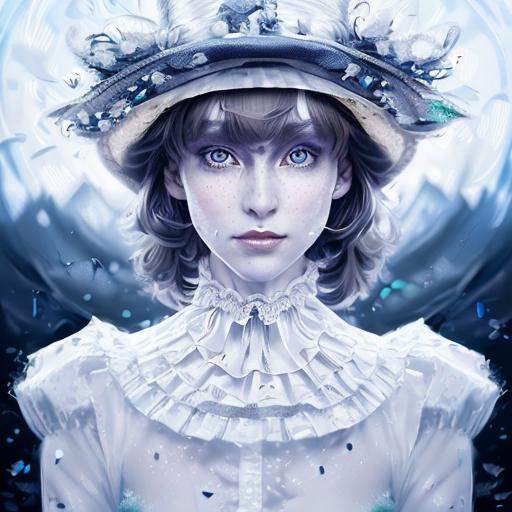 highest quality portrait, alice in wonderland, highl...