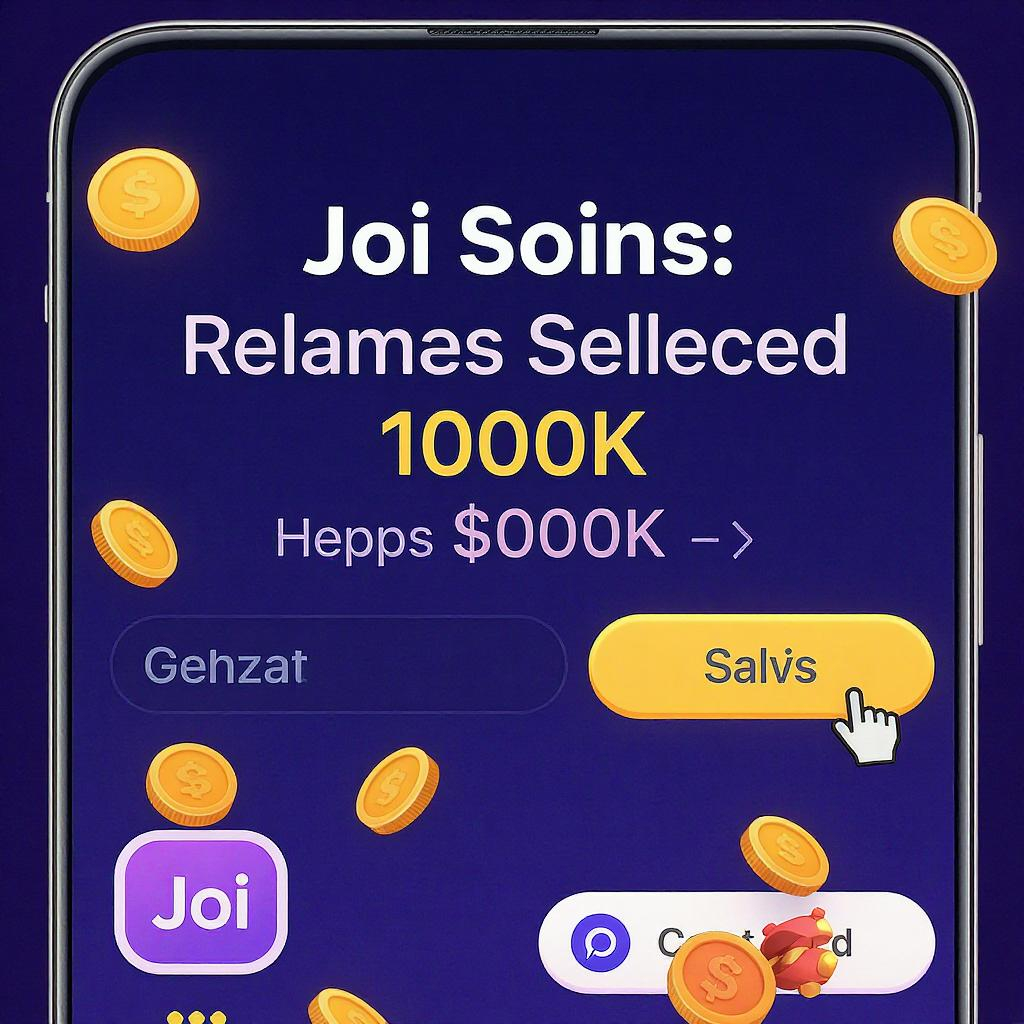 Joi app unlimited free coins recharge MOD Get 1000K...