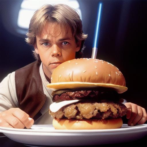 A high quality movie still of Return of the Jedi Luk... | OpenArt