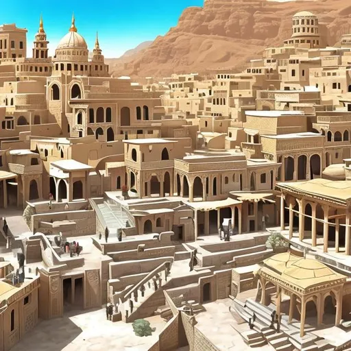 A palace with pharaonic design mixed with modernity,... | OpenArt