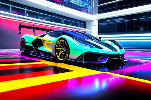 hyper relistic digital art futuristic hypercar, acro... | OpenArt