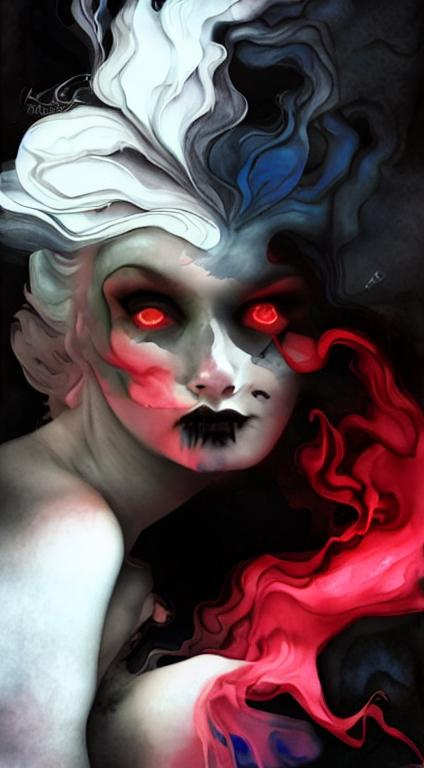 All devil as I am—a damned wretch, A hardened, stubb...