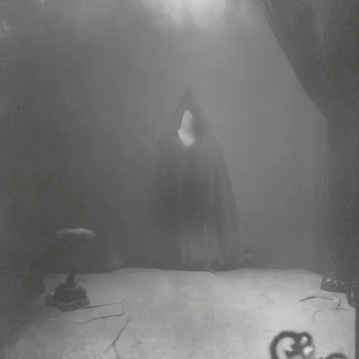 victorian photo, a evil mist forms a translucent hum... | OpenArt