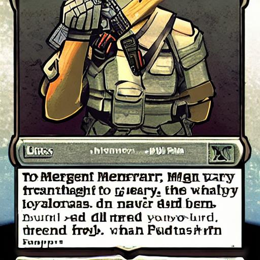 Teenage mercenary