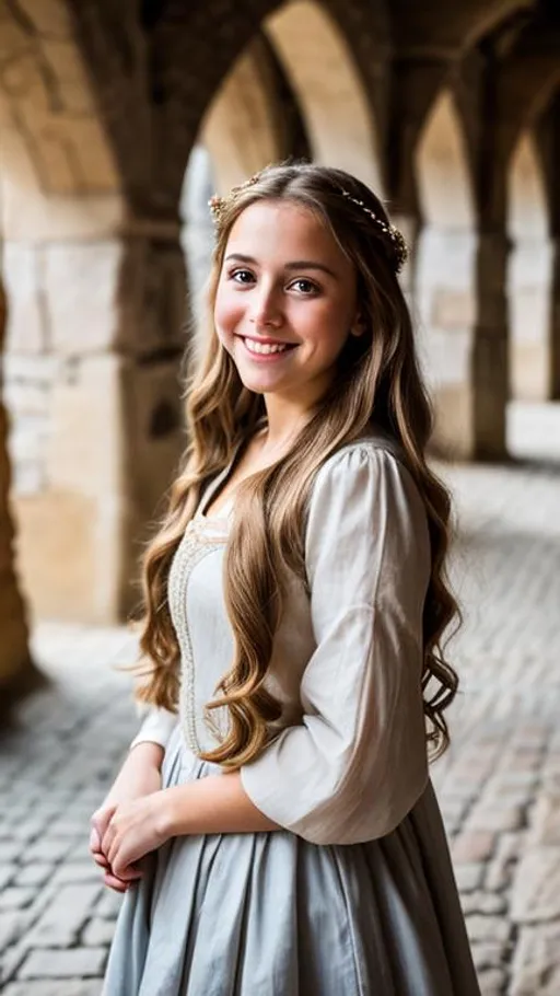 Please paint a picture of a beautiful Imogen Waterho... | OpenArt