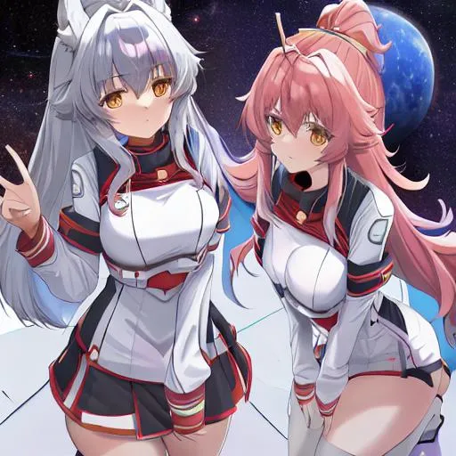 Space Wolf girls Amina