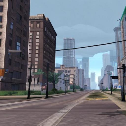 grand theft auto carcer city, chicago, ps2 graphics... | OpenArt