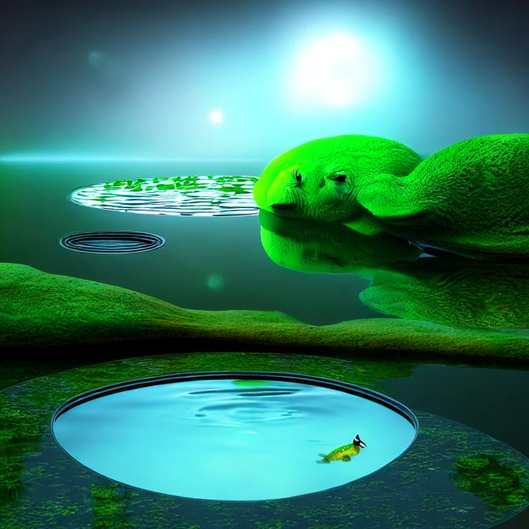 retrofuturistic ominous liminal image of an animal a... | OpenArt