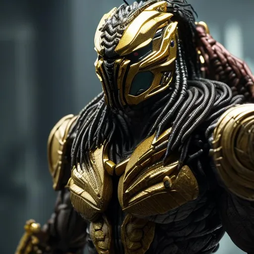 the predator in gold 8k