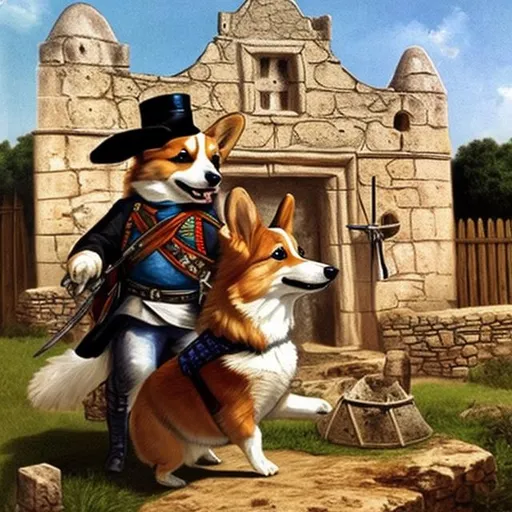 Achenbach's Corgi Mage