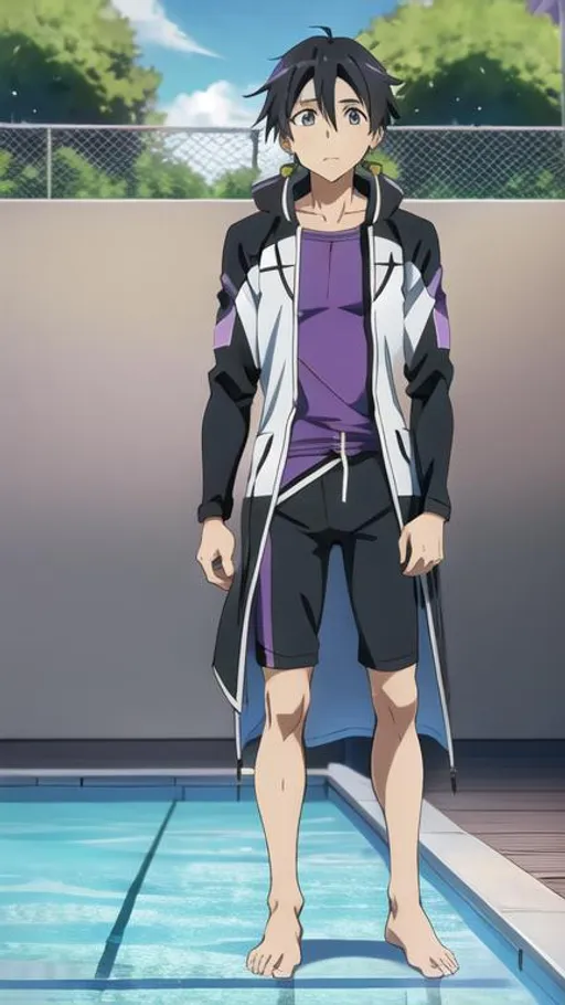 A contemporary art of Gojo satoru from jujutsu kaise... | OpenArt