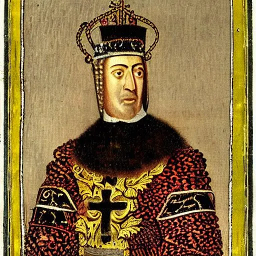Catholic Portuguese, king of Portugal, Afonso V, Cor... | OpenArt