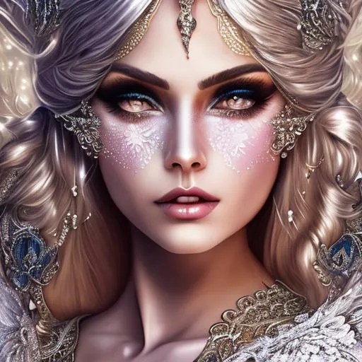 Fantasy style, a hyper realistic detailed image, per... | OpenArt