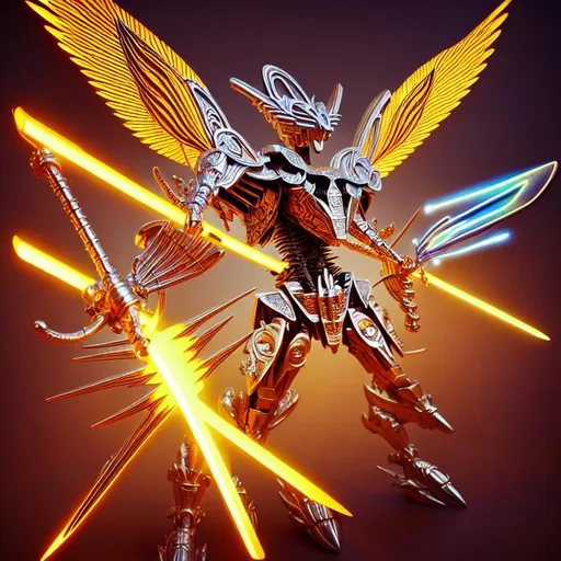 highly detailed godly supreme winged reaper wearing... | OpenArt