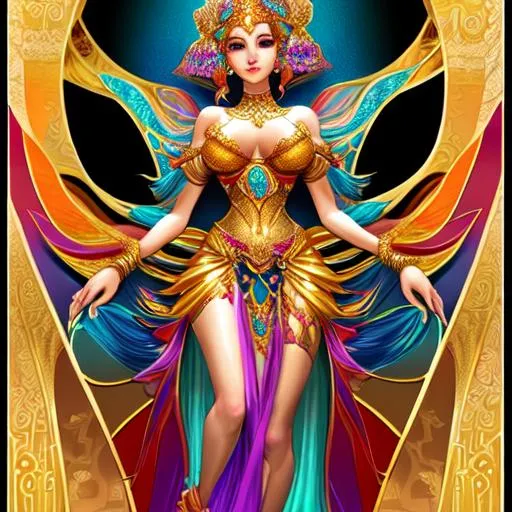 harem goddess, full body, amazing colors, hyperdetai... | OpenArt