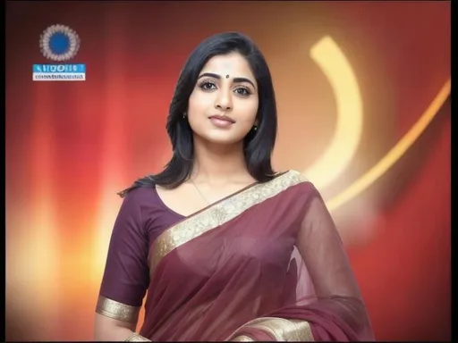 indian news reader, news presenter, straight head, l...