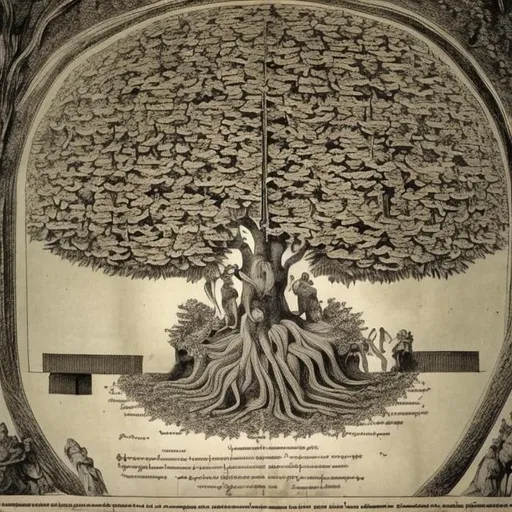 the tree of philosophy with a lot of philosopher suc...