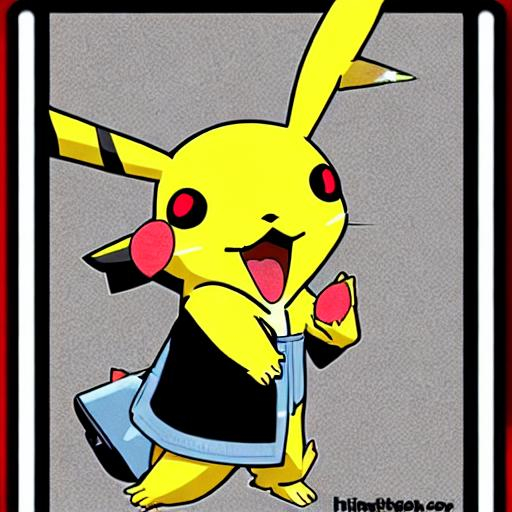 high pikachu with joint | OpenArt