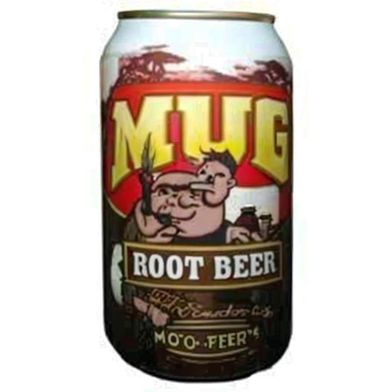 can of mug root beer