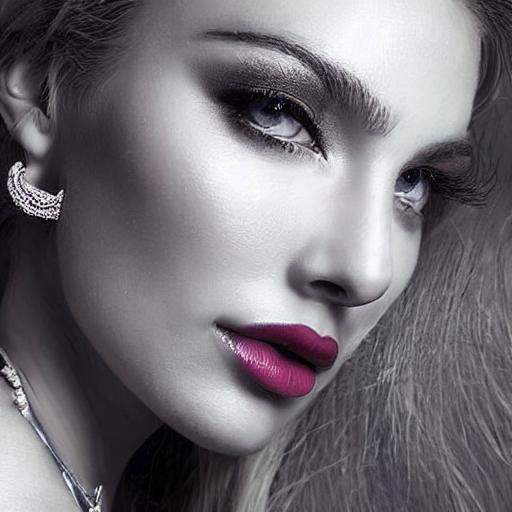 create a mesmerizing image of a woman's face with sy... | OpenArt