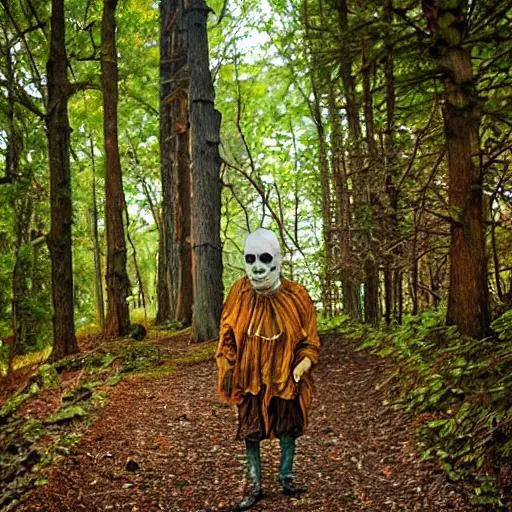 a extremely disturbing horror photograph of walking... | OpenArt