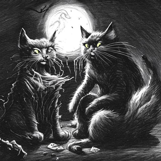 Scary stories to tell in the dark cat