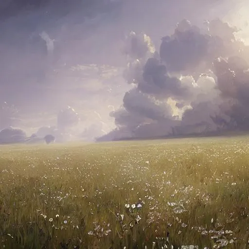 Flowers raining from the sky | OpenArt