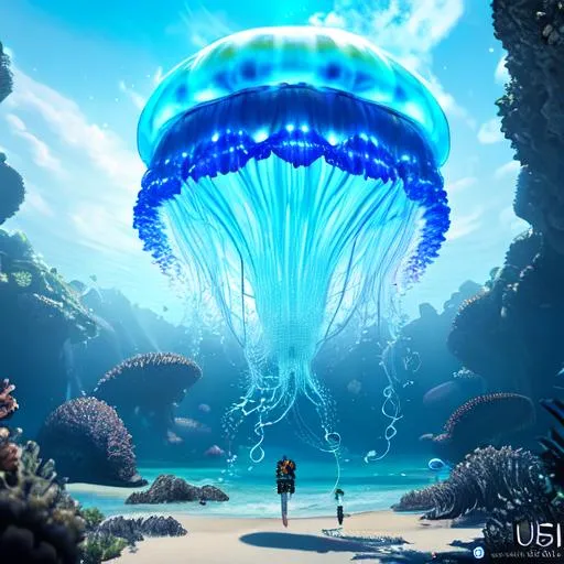 monstrosity, jellyfish monster, highly detailed body... | OpenArt