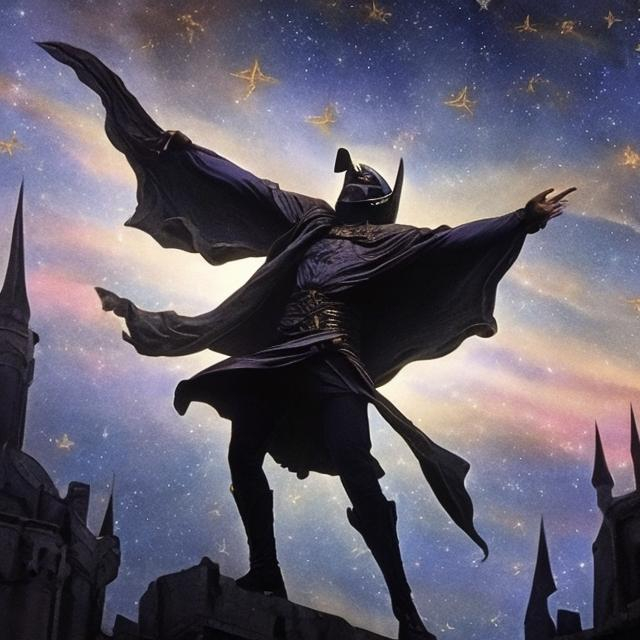 You who stand blessed under starlight! Gaze upon me!... | OpenArt