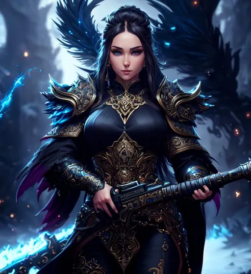 Splash art, front, wearing body accessories, epic In...