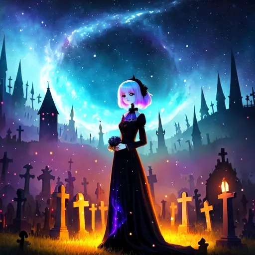 Cute Pixar style painting, an adorable ghost woman,... | OpenArt