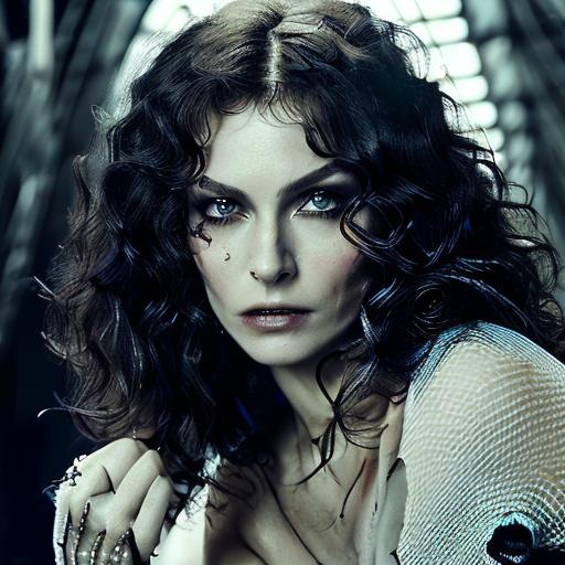 Photorealistic, Dark, Horror, Vampire Male with Flay... | OpenArt