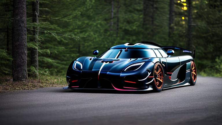 wide body heavily modified koenigsegg at illegal mee...