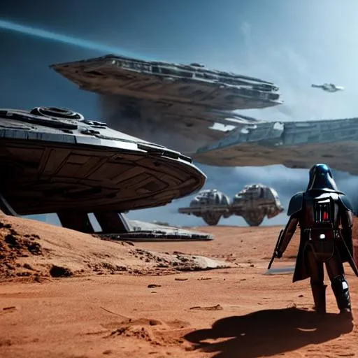 star wars, UHD, HDR, 8K, RPG, UHD render, HDR render... | OpenArt