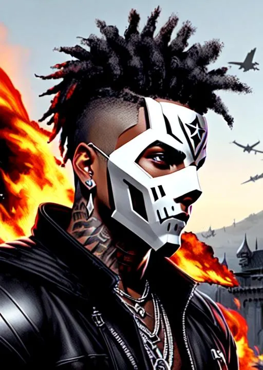 Black Rick sanchez | OpenArt