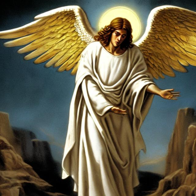 The true appearance of an angel as described in the...